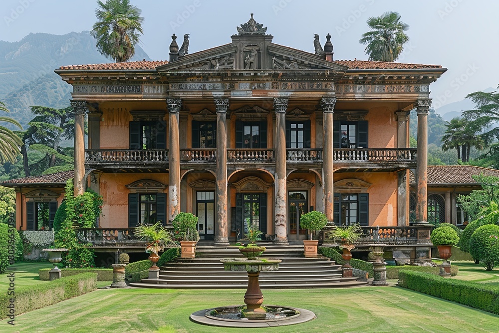 Neo-Renaissance Symmetry: Modern Twist on Classical Architecture with ...