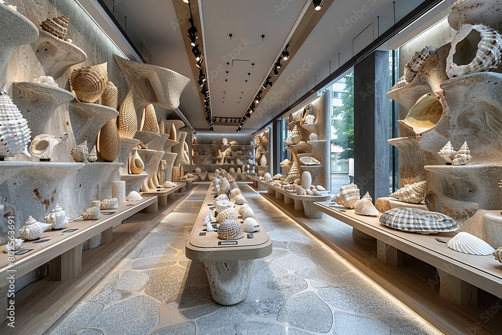 Seashell-inspired Parametric Museum: A Tactile & Immersive Art Journey ...