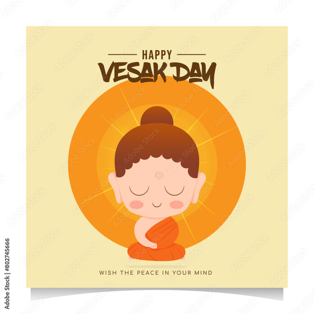 cute buddha post for happy vesak day,Guru purnima, happy buddha purnima ...