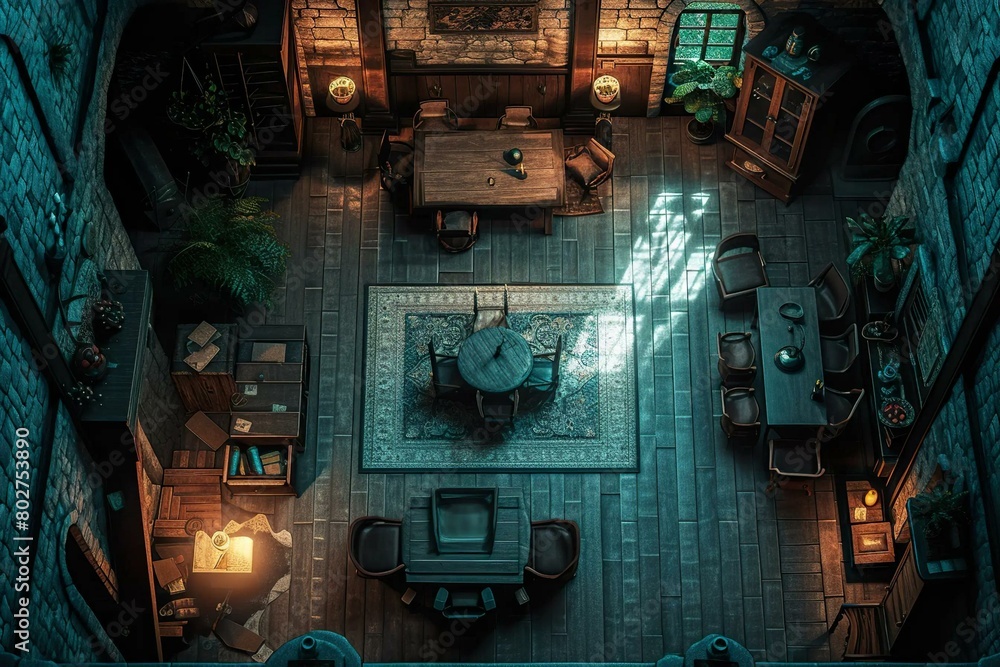 DnD Battlemap castle, room, battlemap, detailed, map, medieval ...