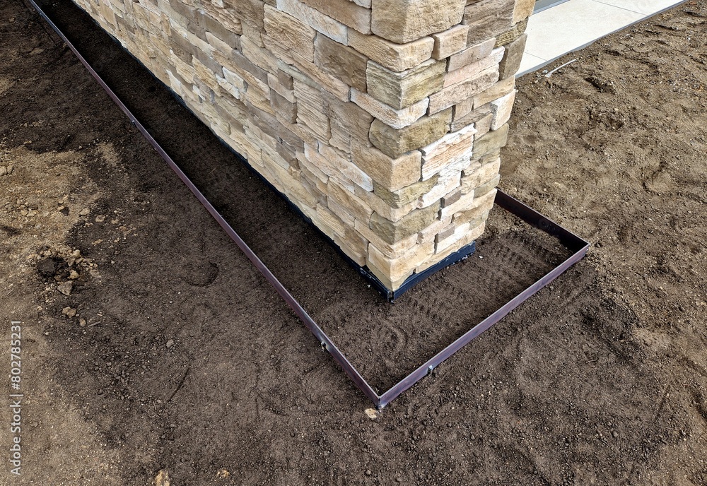 around the house it is always necessary to create a gutter path made of ...