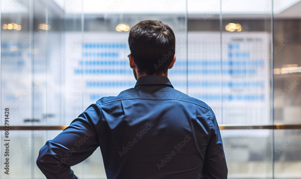 Project Management: An image of a project manager overseeing a timeline ...