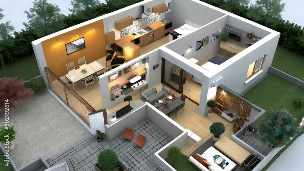 Architect-generated 3D illustrations showcasing architecture concepts ...
