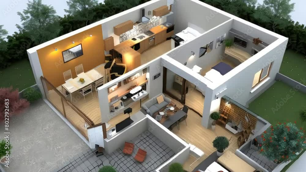 Architect-generated 3D illustrations showcasing architecture concepts, design, and housing ...