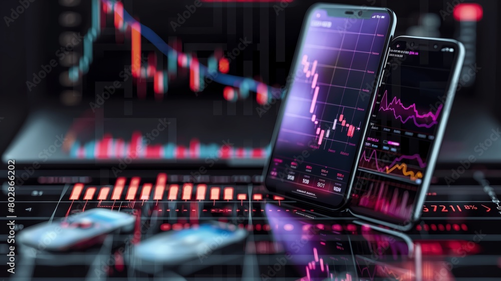 professional trading or financial portfolio management and planning for ...