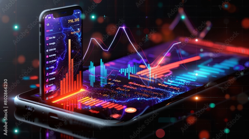 professional trading or financial portfolio management and planning for ...