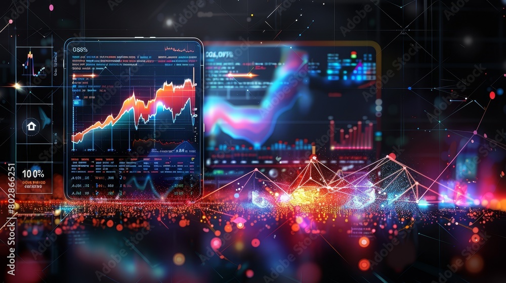 professional trading or financial portfolio management and planning for ...