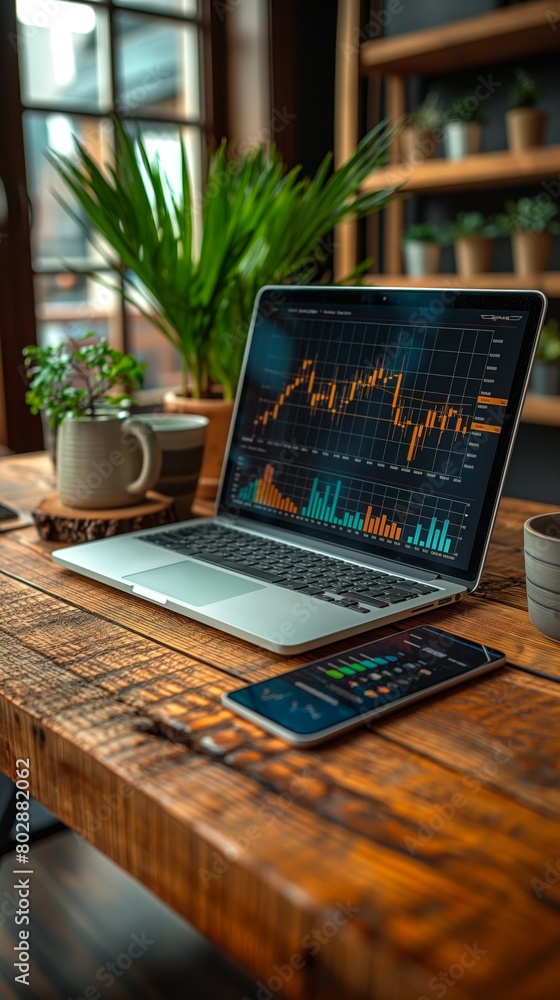 professional trading or financial portfolio management and planning for ...