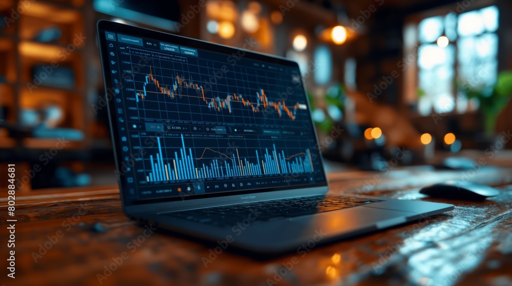 professional trading or financial portfolio management and planning for ...