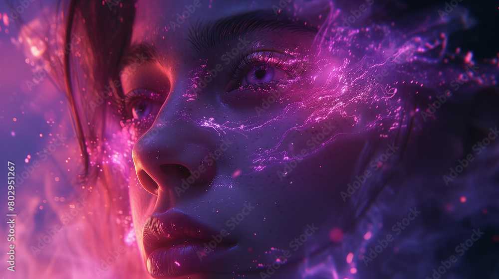 Thoughtful Digital Avatar Visualizing Dynamic Emotions and Energies ...