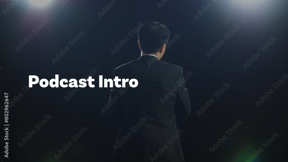 Podcast Intro Stock Template | Adobe Stock