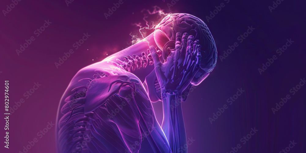 Chiari Malformation: The Headache and Neck Pain - Visualize a person ...