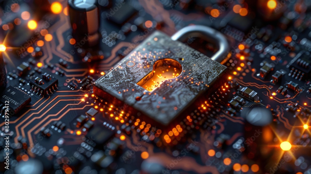 Implement comprehensive security standards with biometric lock ...