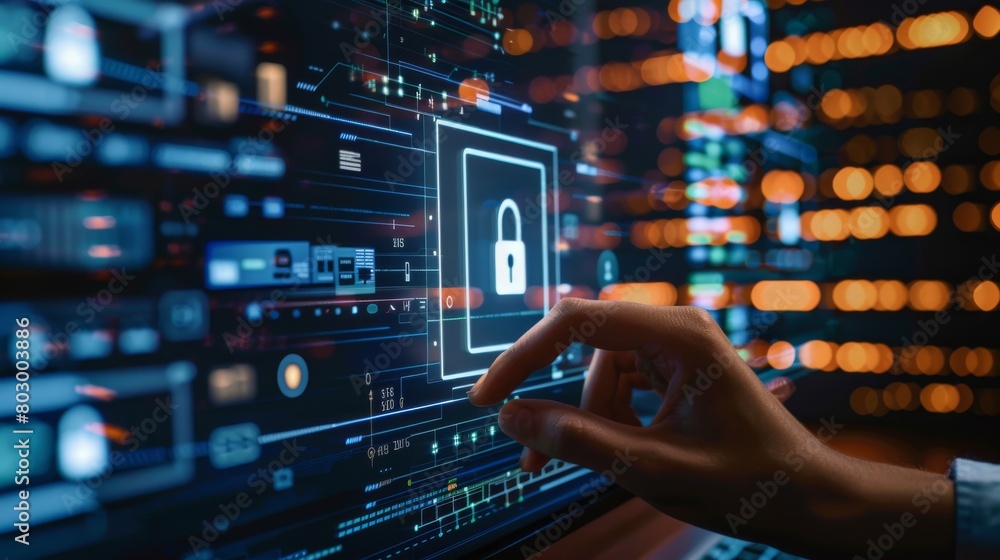 Utilize binary codes for locking information in secure environments ...