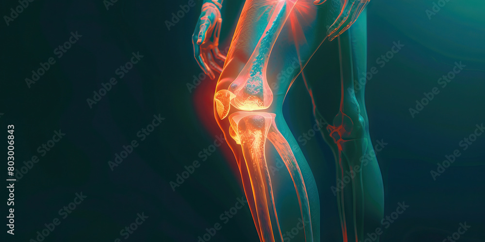 Femur Fracture: The Thigh Pain and Swelling - Visualize a person with a ...