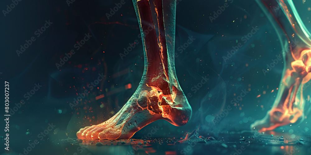 Fibula Fracture: The Lower Leg Swelling and Bruising - Imagine a person ...