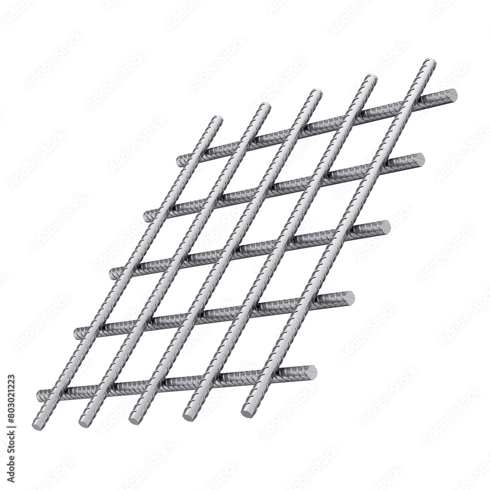 BRC welded wire mesh or BRC fabric used in structural of floor slab on ...