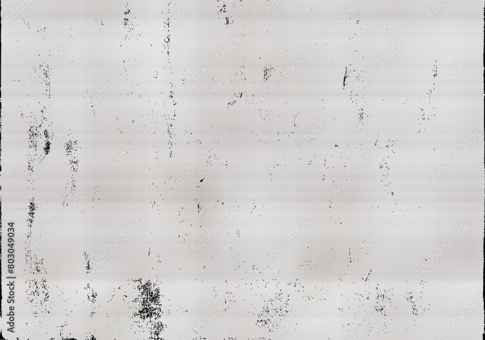 Photocopy or print paper with overlayed ink smudge, dust noise, mud and ...
