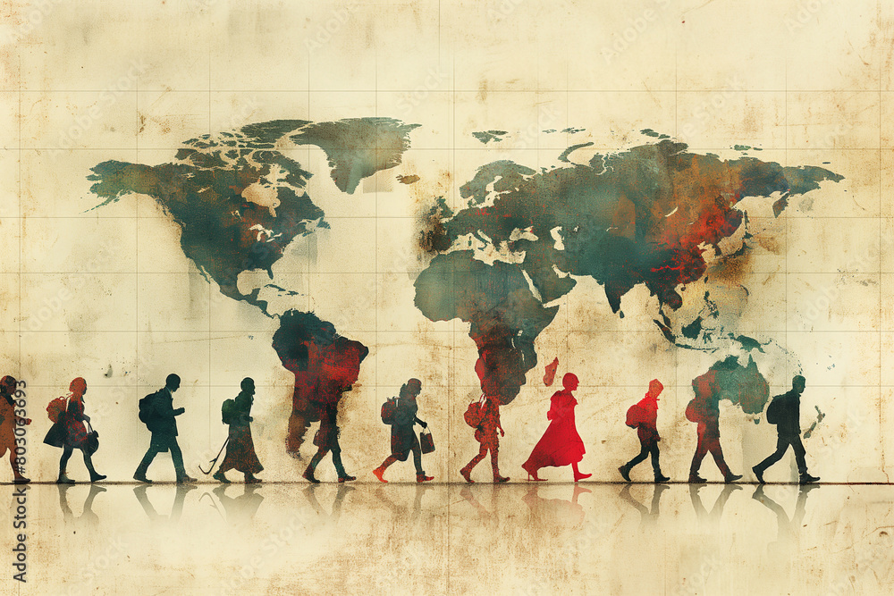 Migration Dynamics: A dynamic portrayal of migration patterns and ...