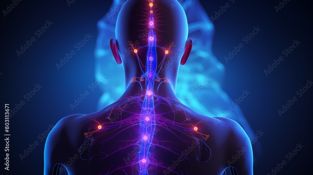 A neural stimulation device delivering targeted electrical pulses to ...
