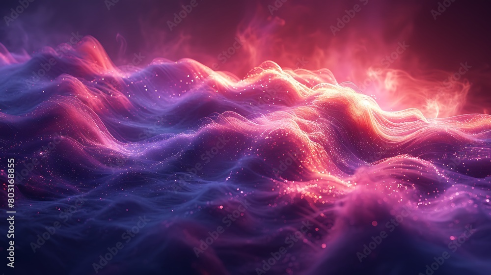 Show the rhythmic pulse of a distant pulsar through a series of ...