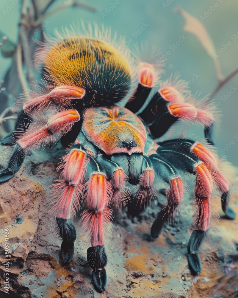 A surreal movie poster featuring a whimsical Pierrot character wielding ...