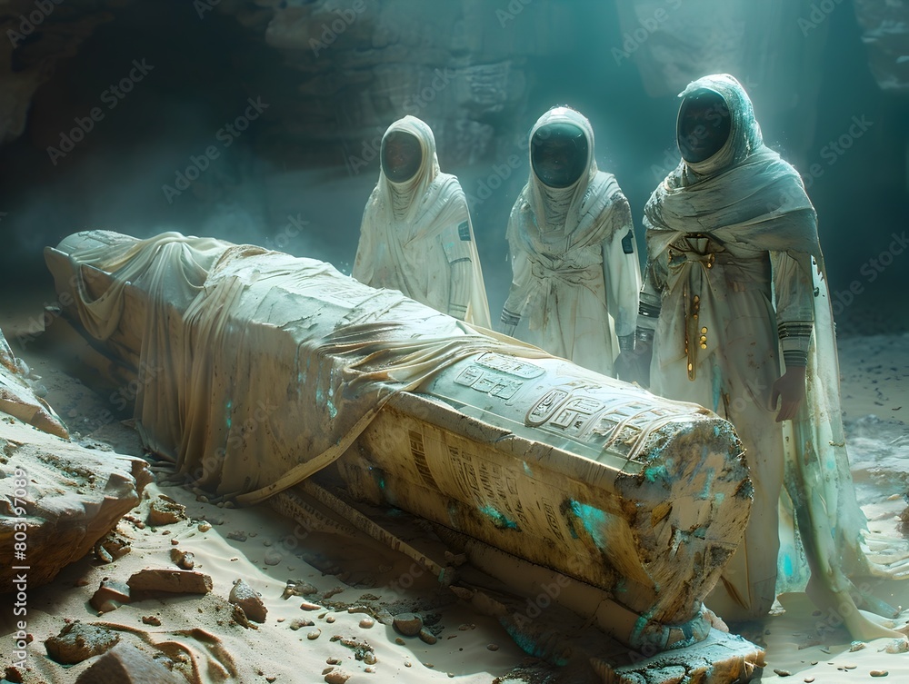 Alien Pharaoh's Mummified Remains Discovered by Space Archaeologists ... Alien Pharaoh's Mummified Remains Discovered by Space Archaeologists ...