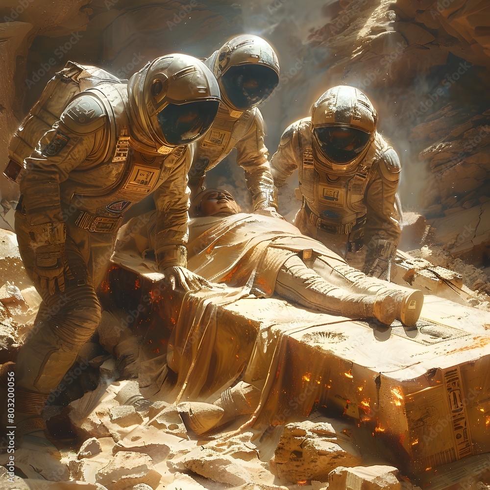Space Archaeologists Uncover Alien Pharaoh's Mummified Remains,Igniting ... Space Archaeologists Uncover Alien Pharaoh's Mummified Remains,Igniting ...