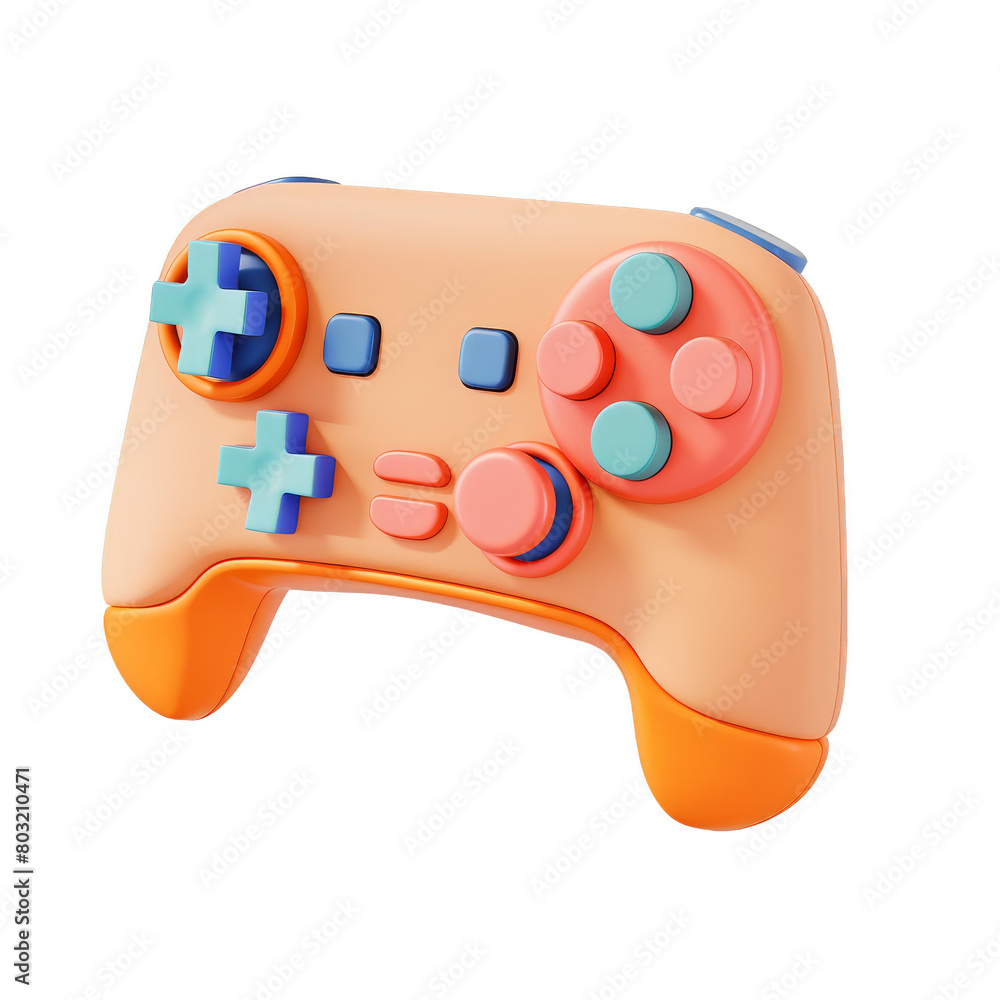PNG game controller 3d icons and objects collection, in cartoon style ...