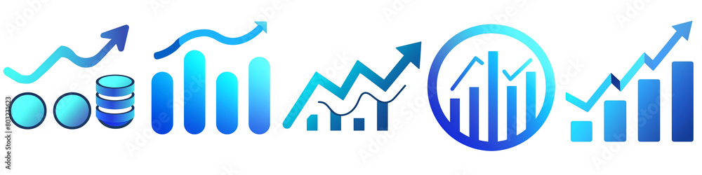 Profit and Loss clipart collection, symbol, logos, icons isolated on ...
