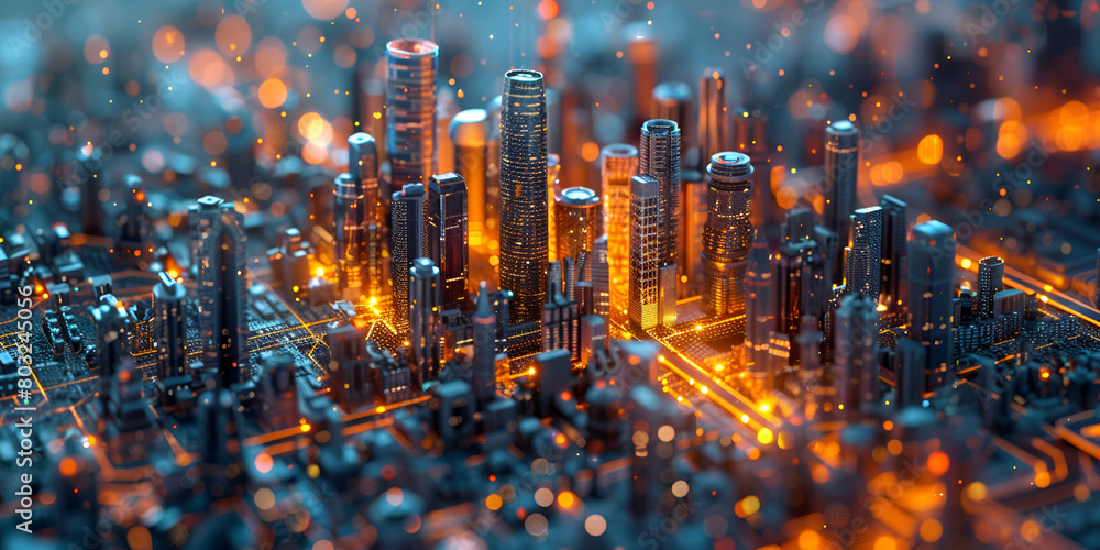 Town, skyline, PowerPoint, slide, background, cityscape, urban, skyline ...