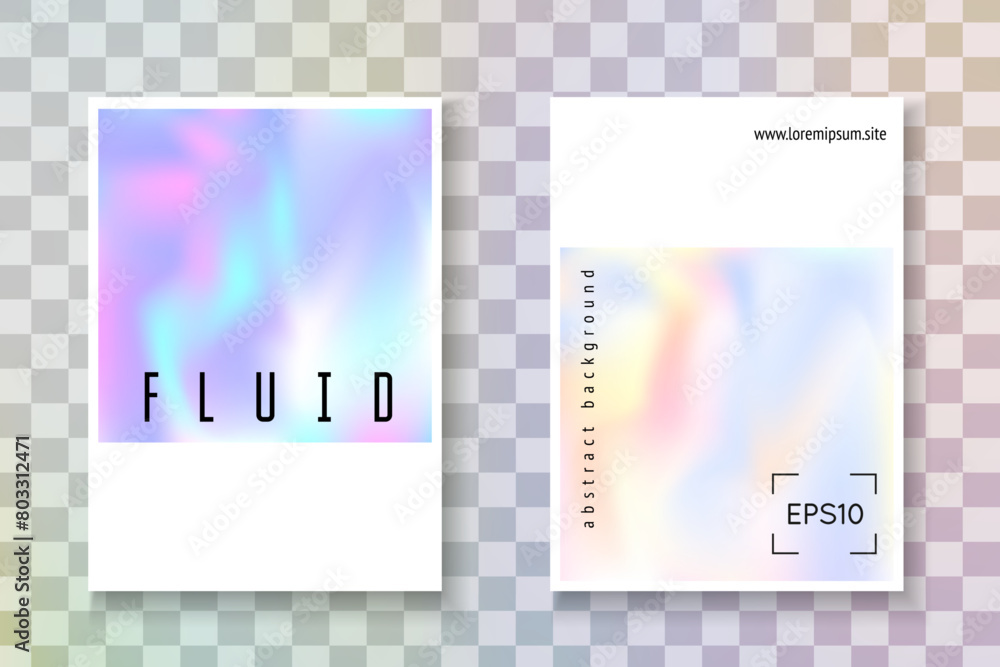 Spectrum Background. Vintage Banner. Colourful Retro Brochure. Violet ...