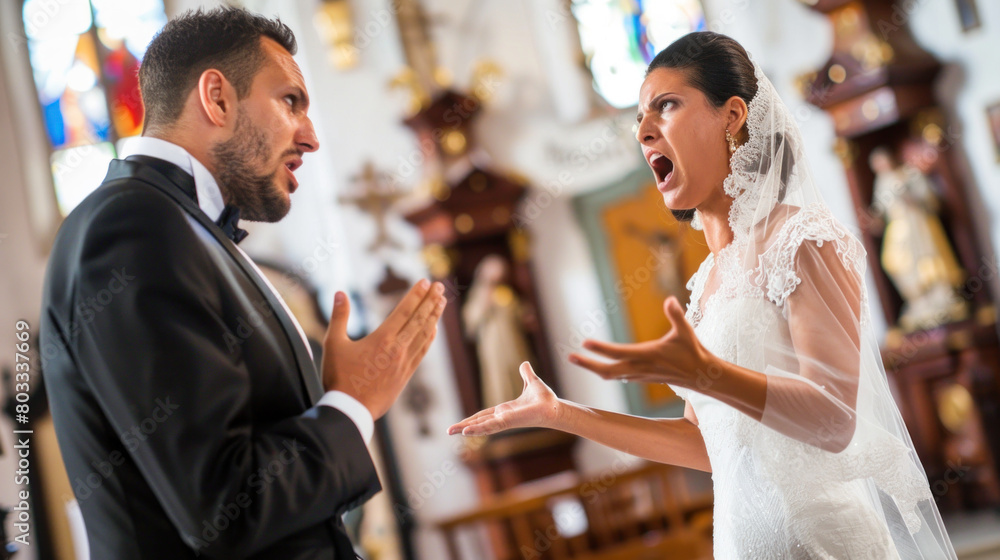 Terrible brawl during wedding ceremony, this marriage is botched from ...