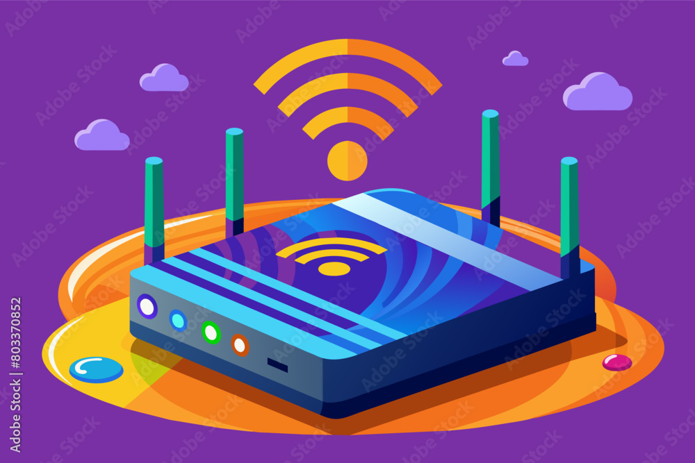 An ONU device with built-in Wi-Fi 6E technology for ultra-fast internet ...