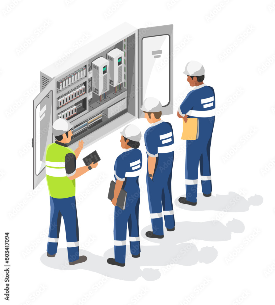 plc controller machine system box training technicians engineering service maintenance ...
