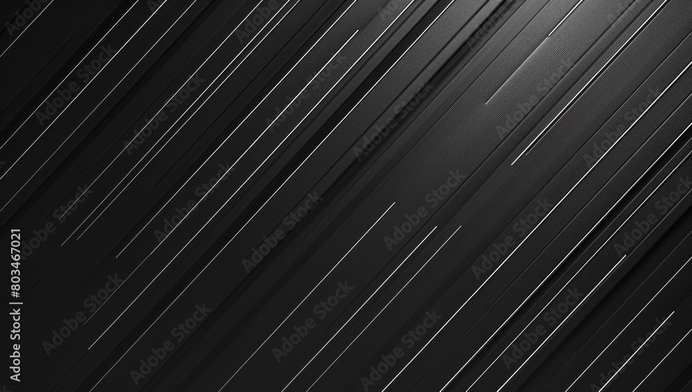 Black background with diagonal thin lines, simple and elegant style ...