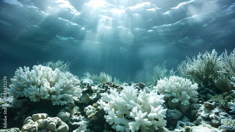 Threat of Coral Bleaching Imperils Vibrant Coral Reef Ecosystem ...