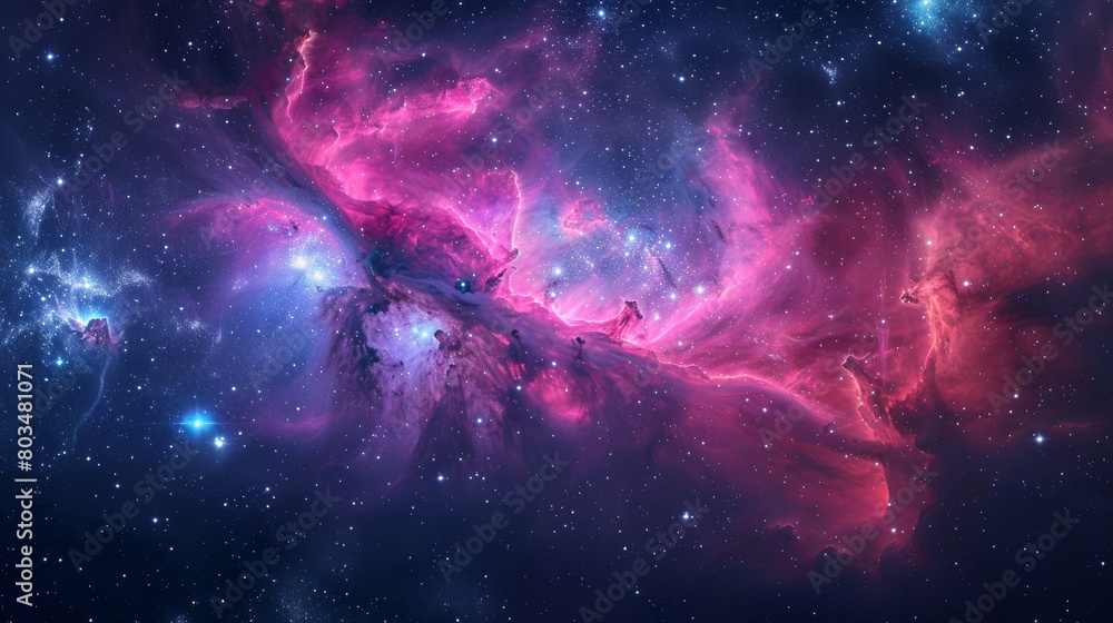 This awe-inspiring image captures the unparalleled beauty of a cosmic ...