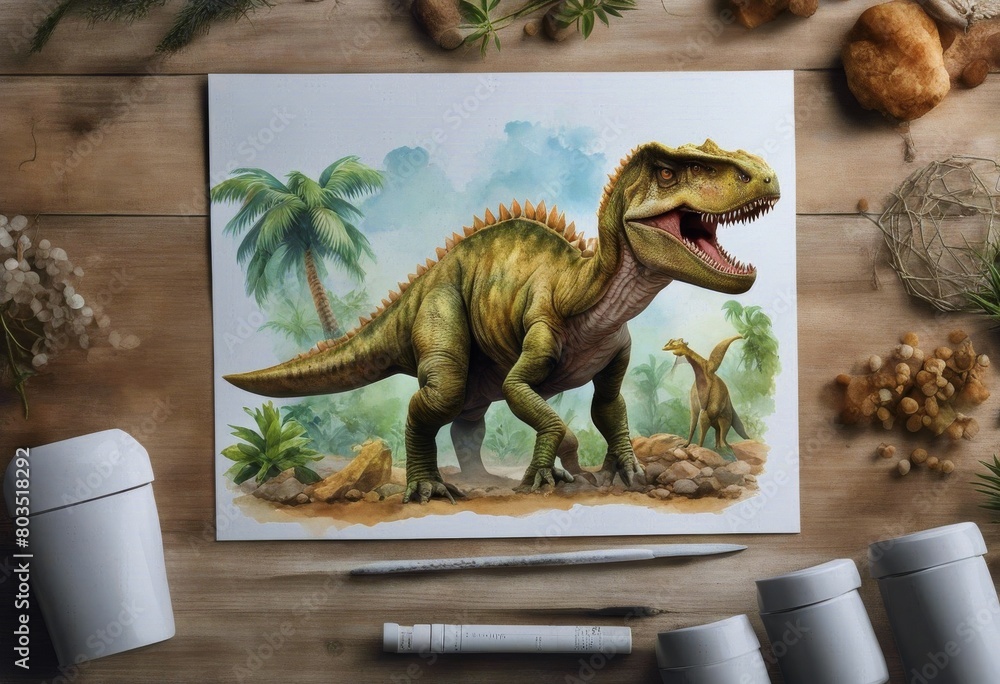 Foto de drawn realistic parasaurolophus apatosaurus corhythosaurus ...