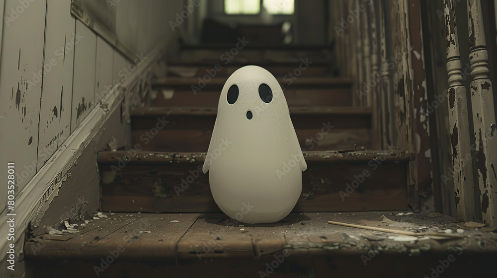 cartoon, ghost, spooky, character, haunted, animation, spectral ...