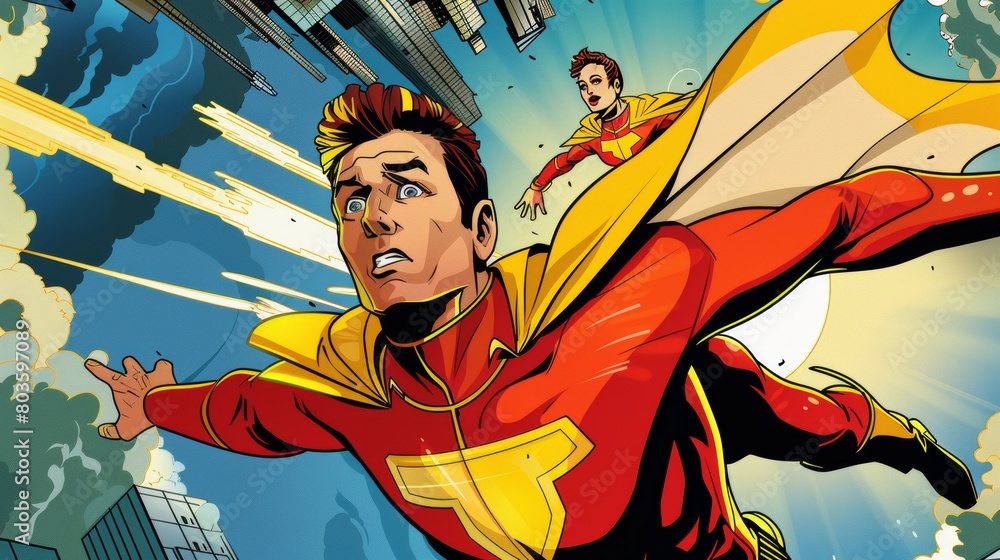 comic book page template design. Magazine cover. cartoons ...