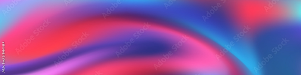 Eye Catching Mesh Blur Banner. Grab attention with this abstract design ...