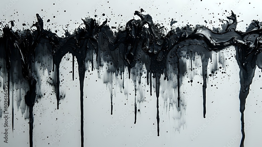 Tactile Dimension: Controlled Dispersion of Black and White Ink Blots ...