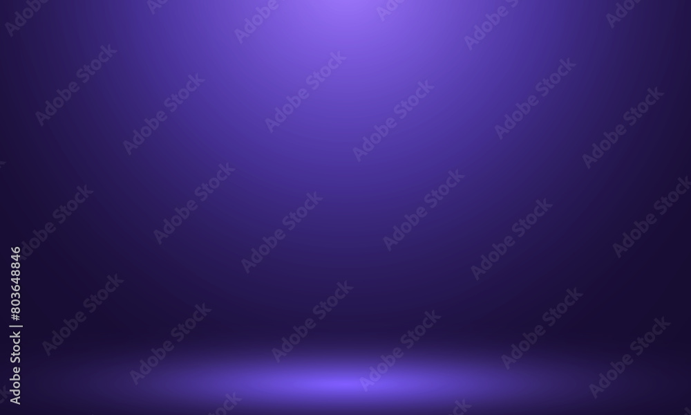 smooth gradient purple light studio room with copy space for you ...