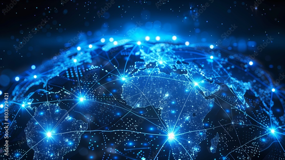Digital World Illumination: A Visual Symphony of Connectivity with ...
