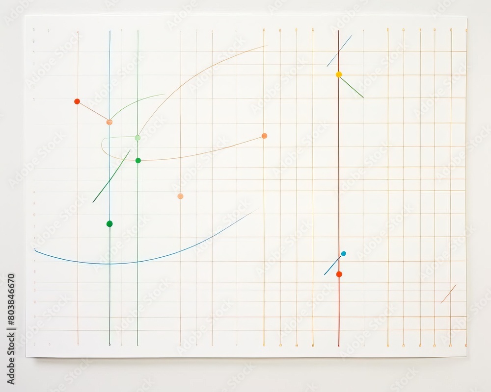 graph paper with mathematical diagrams Stock Illustration | Adobe Stock