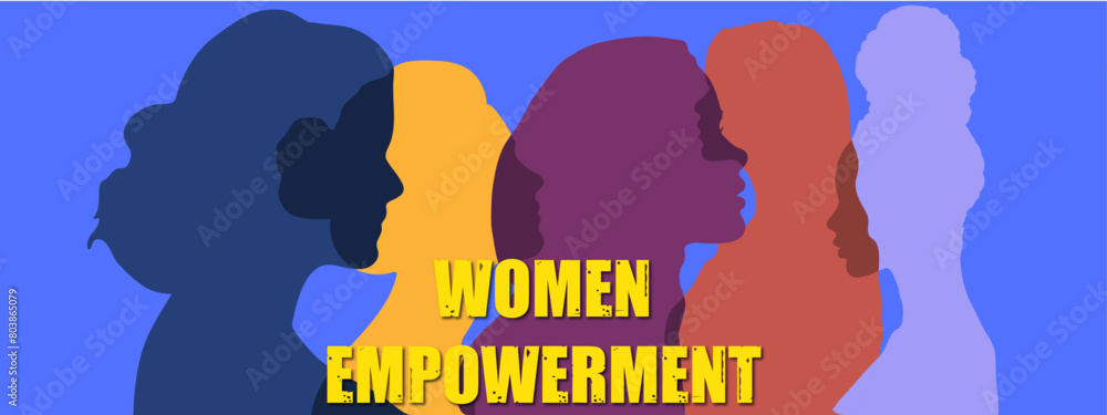 Women Empowerment, Collaborative Feminist Vector Art for Career ...