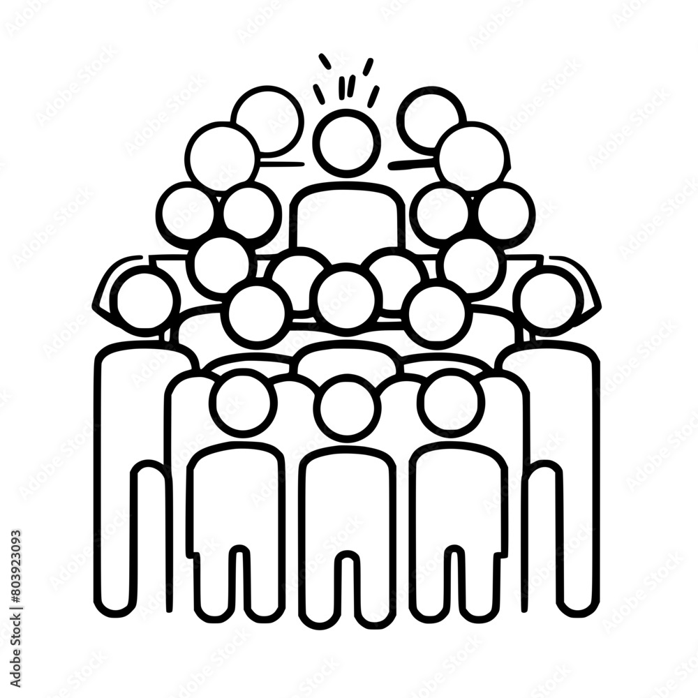 teamwork icon, crowd icon, leadership icon, community icon, manager ...