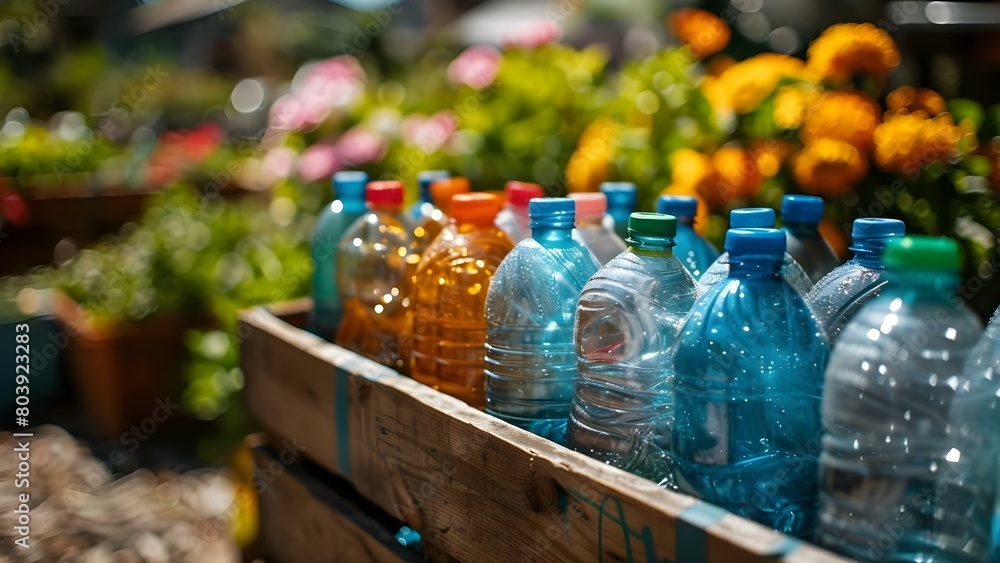 Recycling plastic bottles for environmental sustainability and waste ...