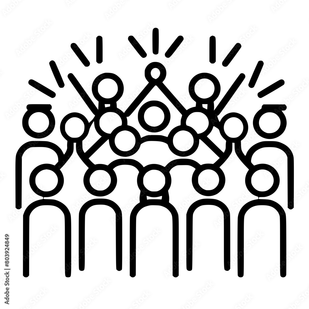 teamwork icon, crowd icon, leadership icon, community icon, manager ...